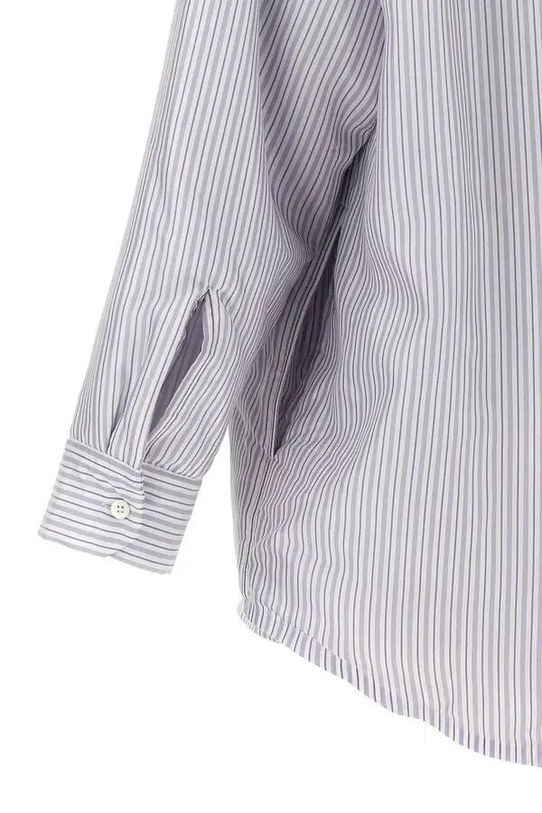 MAISON MARGIELA Striped Shirt Jacket