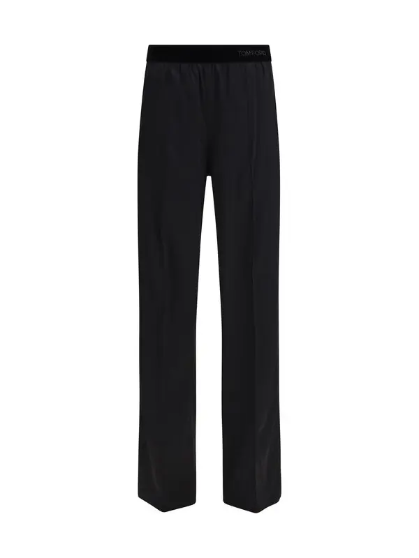 TOM FORD Stretch Silk Satin Pants