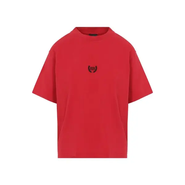 Balenciaga Medium Fit T-shirt - Red