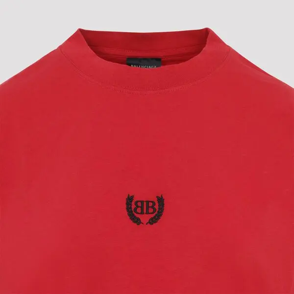 Balenciaga Medium Fit T-shirt - Red