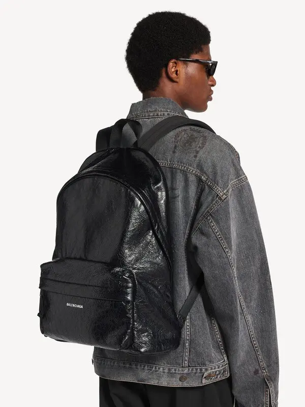 Balenciaga Explorer Backpack In Arena Leather