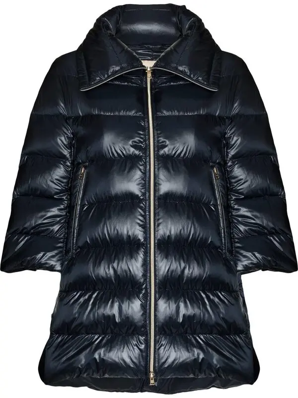 Herno Cleofe Midi Down Jacket - Multicolor