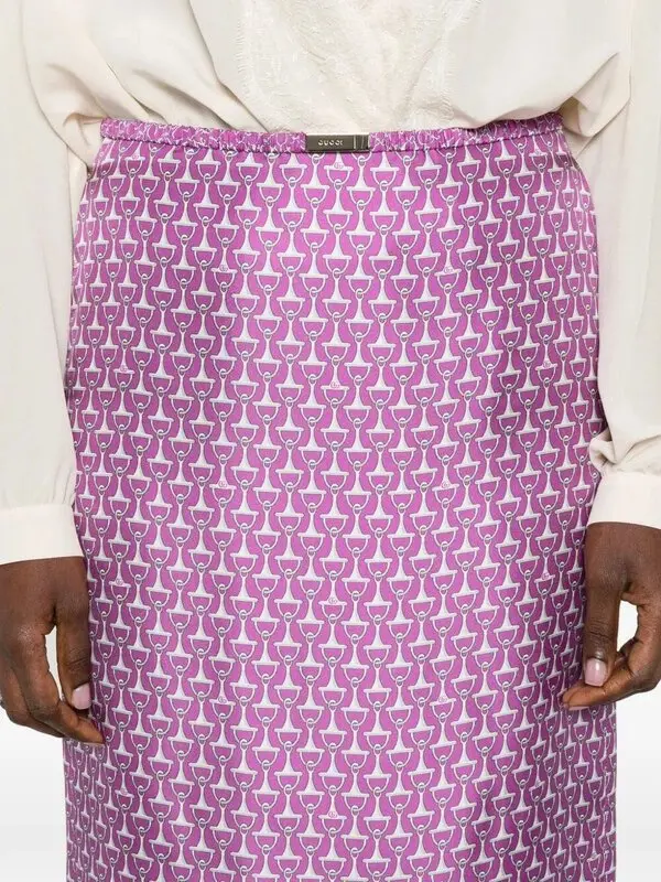 Gucci Horsebit` Skirt