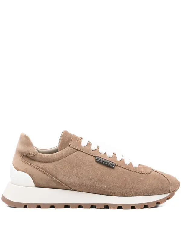 Brunello Cucinelli Leather Sneakers - Multicolor