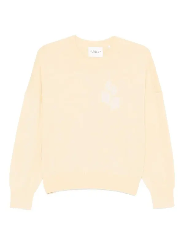 Isabel Marant Étoile Marant Marisans Cotton And Wool Sweater - Multicolor