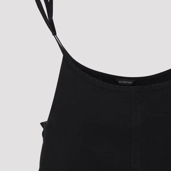 Balenciaga Lace-up Tank Top