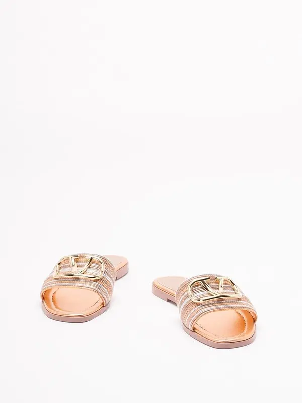 Valentino Garavani Vlogo Signature` Slides - Multicolor