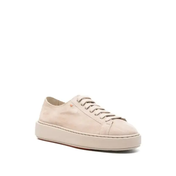 Santoni Neutrals Trainers