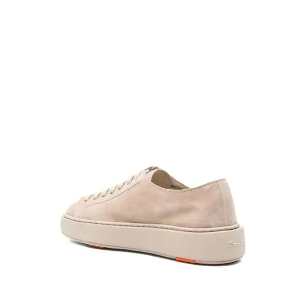 Santoni Neutrals Trainers - Cream