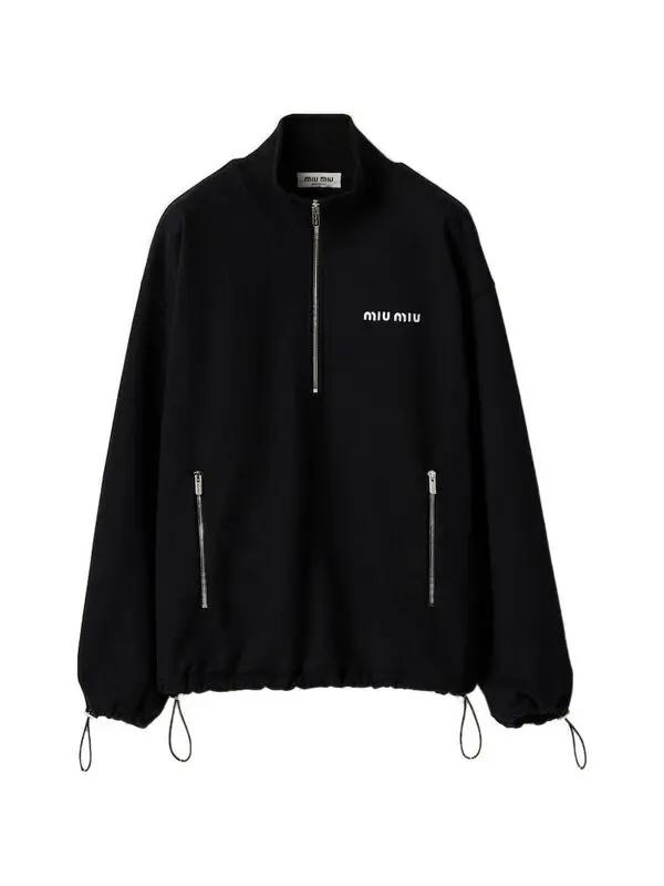 Miu Miu Fleece Sweatshirt - Multicolor