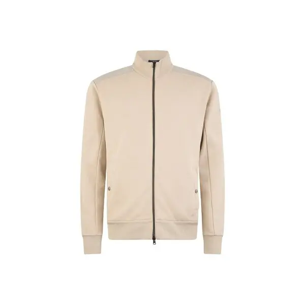 Herno Zipped Sweatshirt - Cream