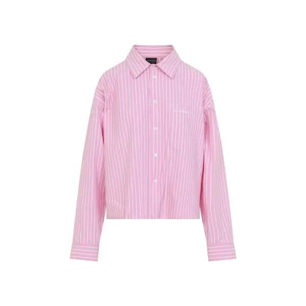 Balenciaga Folded Cotton Shirt - Multicolor