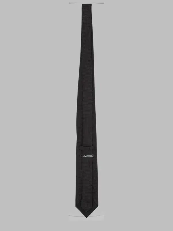 TOM FORD Cravatta In Jacquard Di Seta 8 Cm