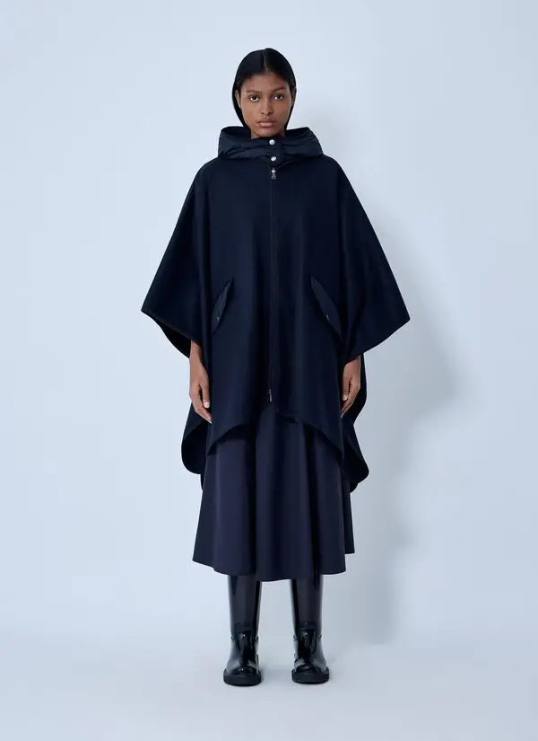 Moncler Hooded Cape