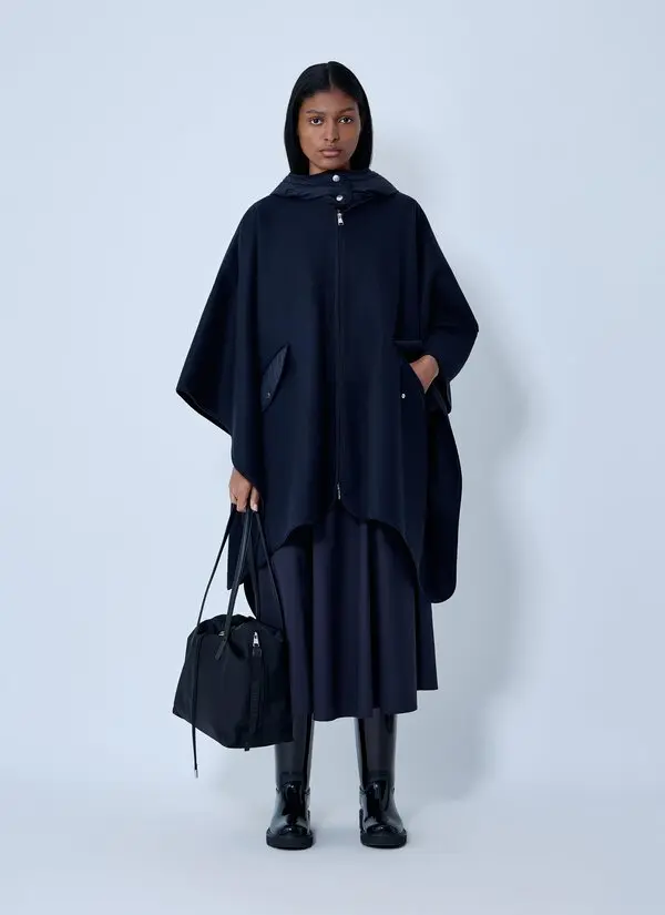 Moncler Hooded Cape