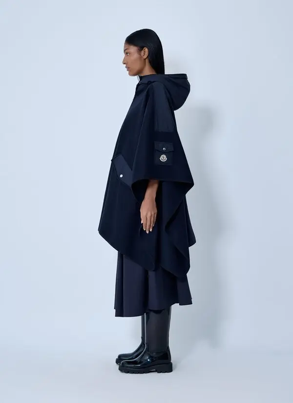 Moncler Hooded Cape