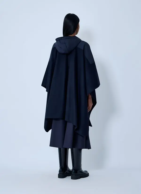 Moncler Hooded Cape