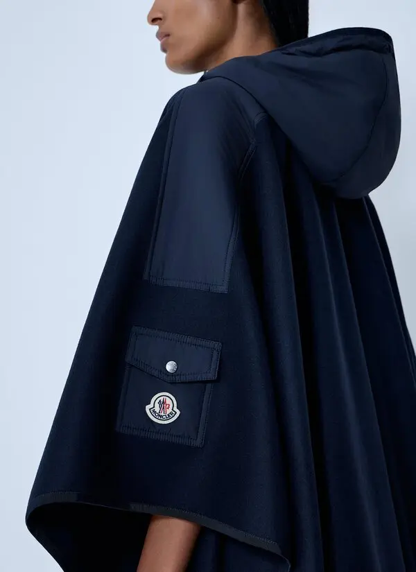 Moncler Hooded Cape