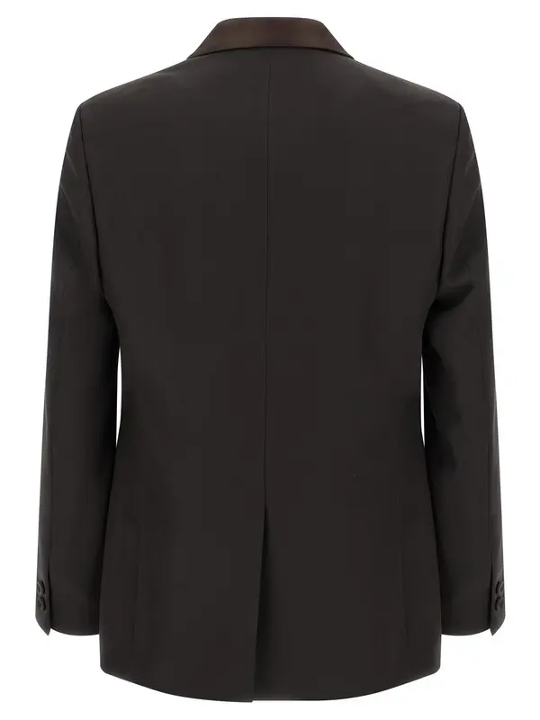 Fendi Crepe Wool Blazer