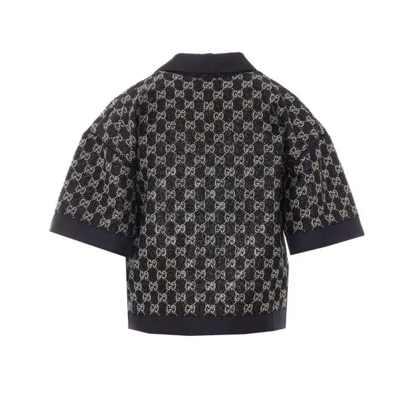 Gucci Wool Tweed Lame' Top