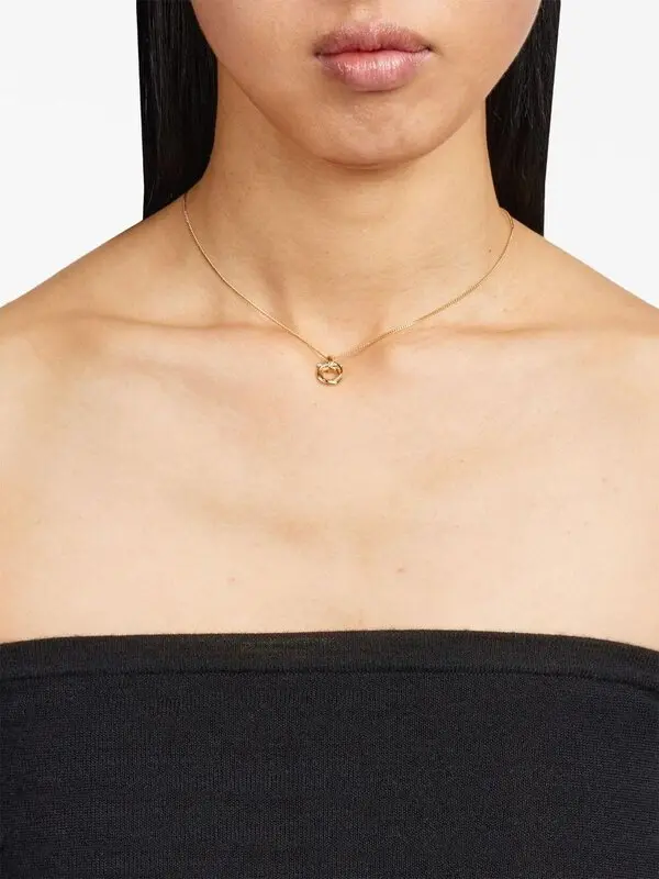 FERRAGAMO Collana Pendente Gancini Torchon