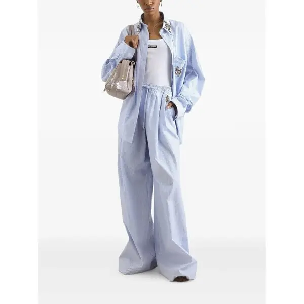 Dolce & Gabbana Striped Oversized Shirt