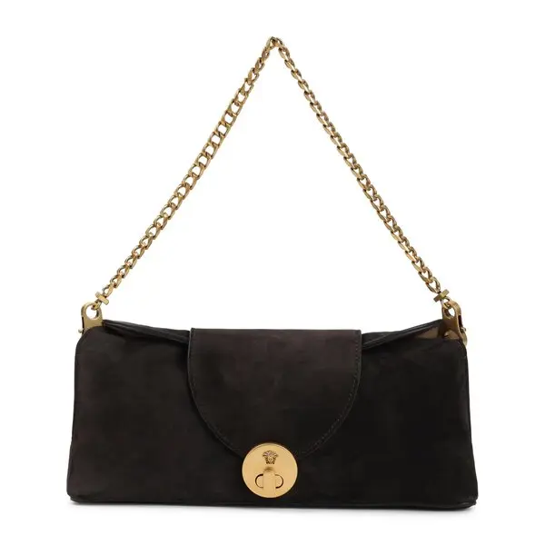 Versace Leather Cluch Bag - Brown