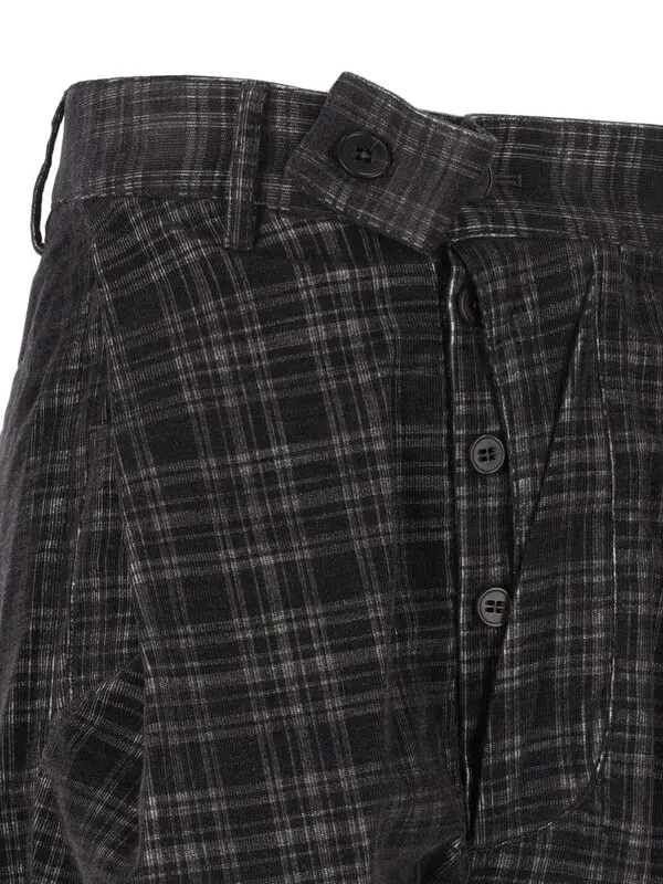 VIVIENNE WESTWOOD Drunken Cotton Pants - Gray