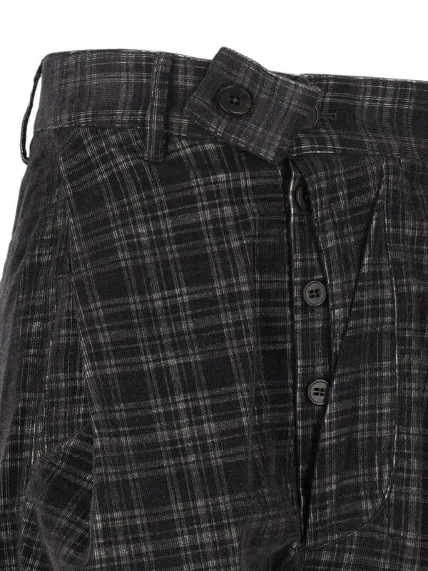 VIVIENNE WESTWOOD Drunken Cotton Pants - Gray