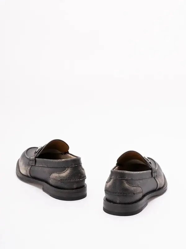 Gucci Leather Horsebit Loafers