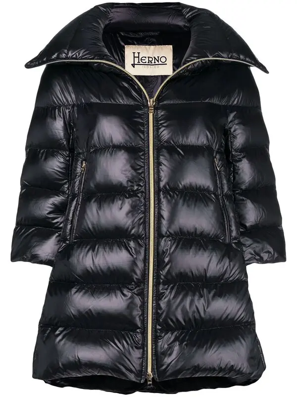 Herno Cleofe Midi Down Jacket - Multicolor