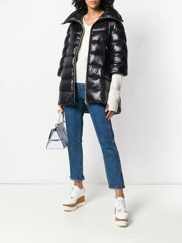 Herno Cleofe Midi Down Jacket - Multicolor