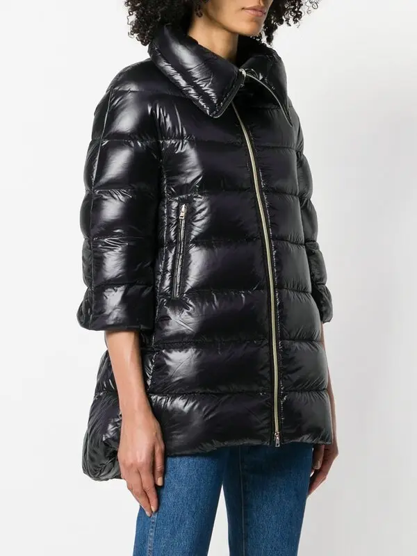 Herno Cleofe Midi Down Jacket - Multicolor