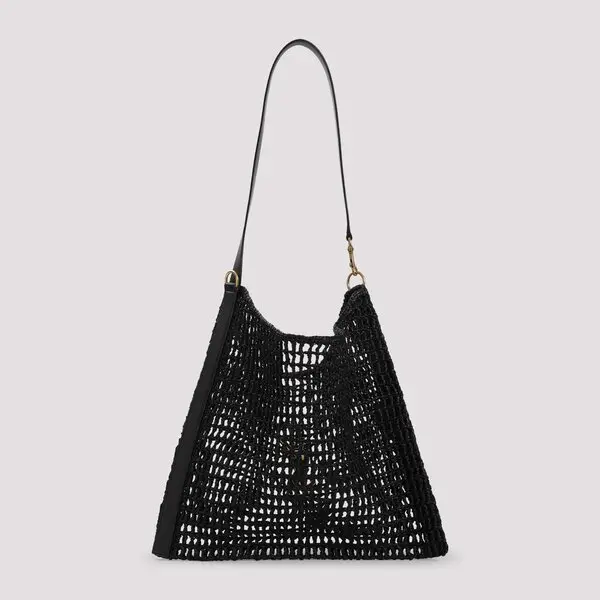 Saint Laurent Raffia Shoulder Bag
