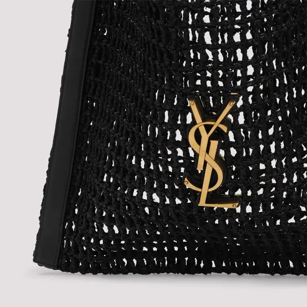 Saint Laurent Raffia Shoulder Bag