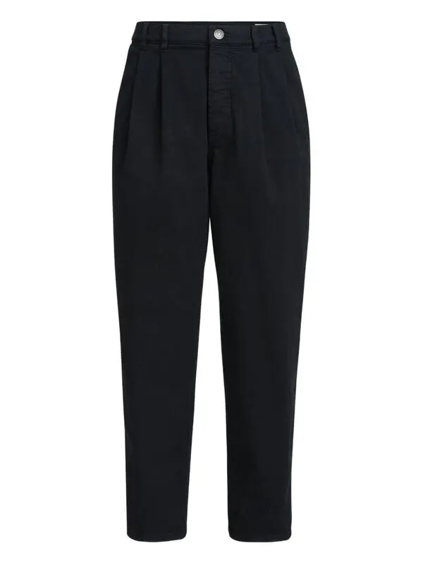 Brunello Cucinelli Cotton Trousers - Multicolor