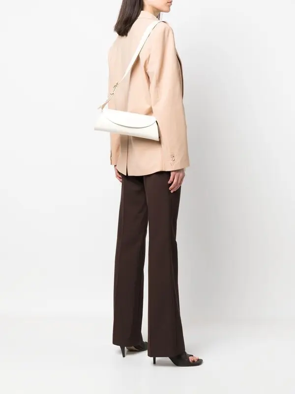 JIL SANDER Cannolo Small Leather Shoulder