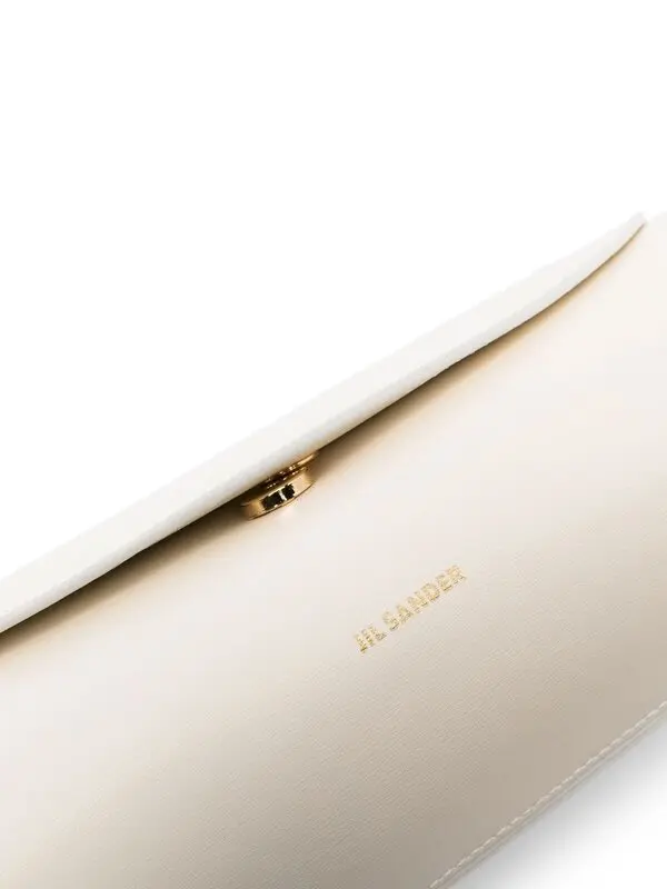 JIL SANDER Cannolo Small Leather Shoulder