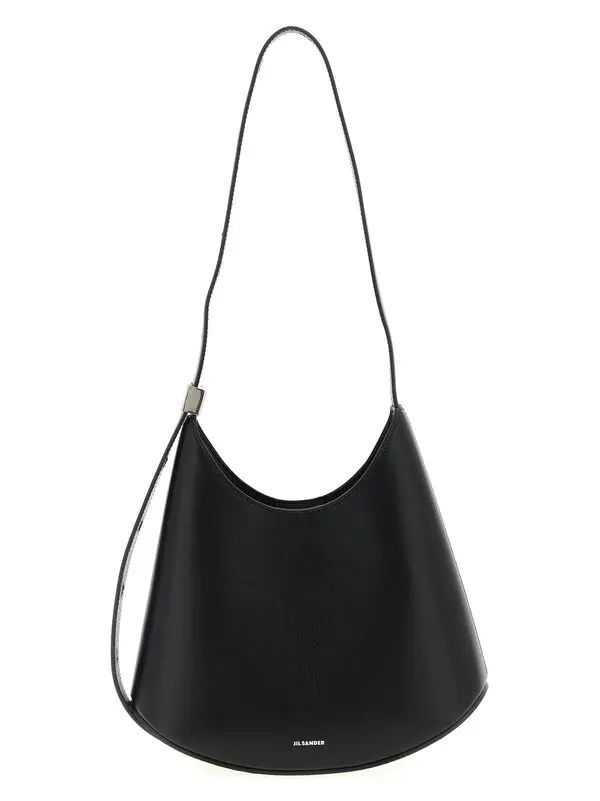 JIL SANDER Eldorado' Small Shoulder Bag - Black