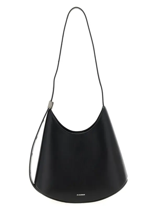 JIL SANDER Eldorado Shoulder Bag - Black
