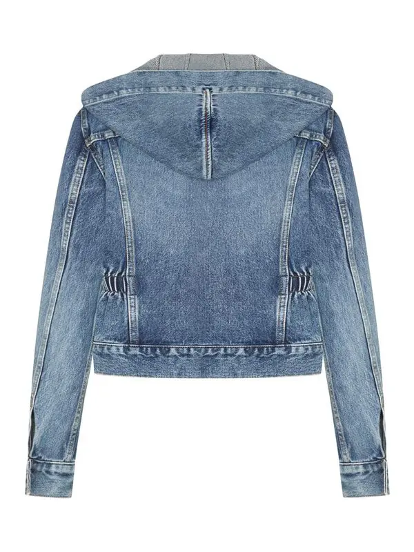 Alaïa Hooded Denim Jacket