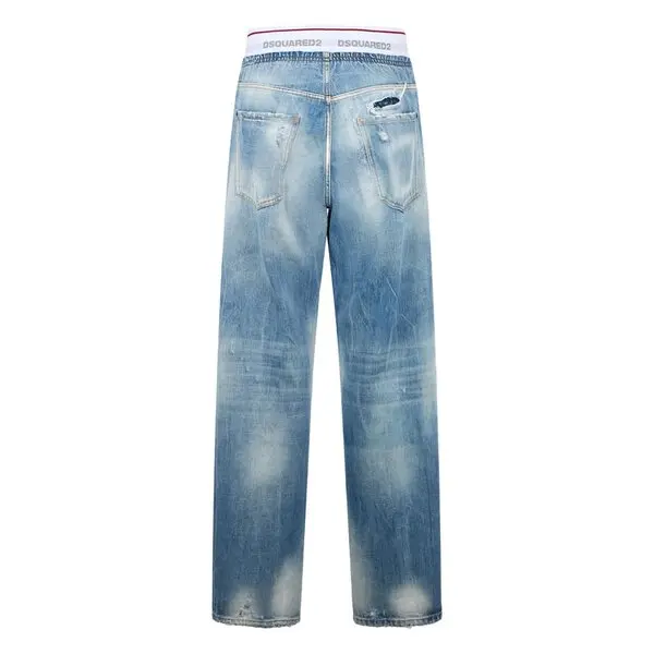 Dsquared2 Cotton Regular Straight-leg Jeans