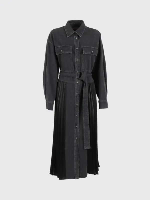 Max Mara Denim Chemisier Dress - Black