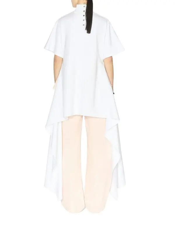 Alaïa Round Cotton Denim Trousers