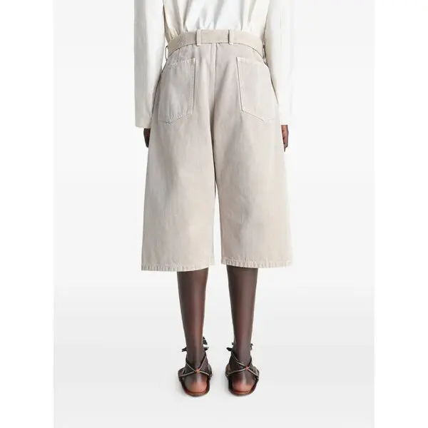LEMAIRE Neutrals Shorts Denim Shorts