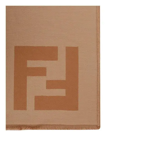 Fendi Macro Ff Motif Scarf