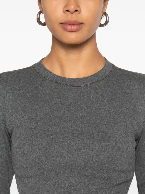 Brunello Cucinelli Cotton Crewneck Sweater