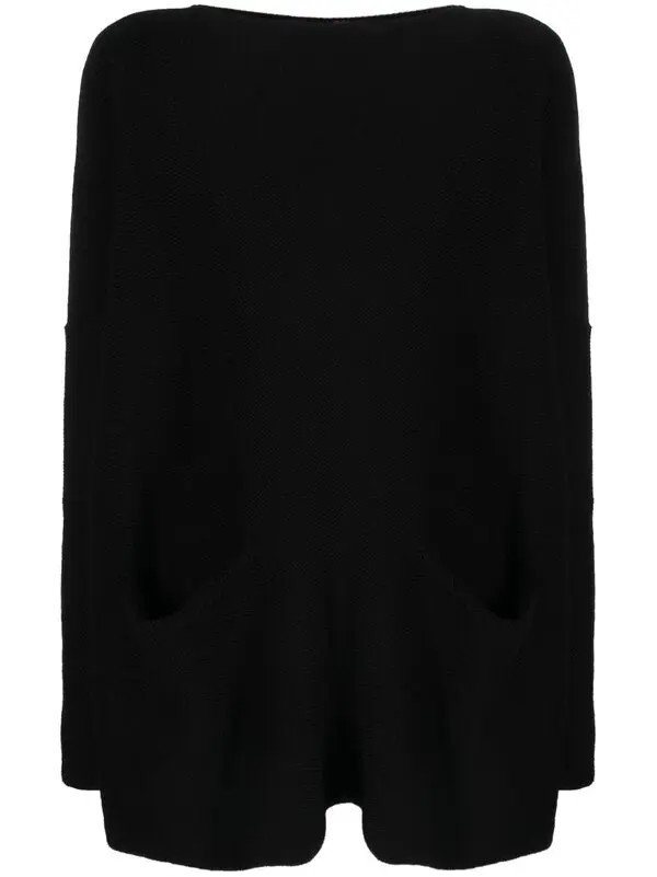 DANIELA GREGIS Cotton Boat-neck Sweater