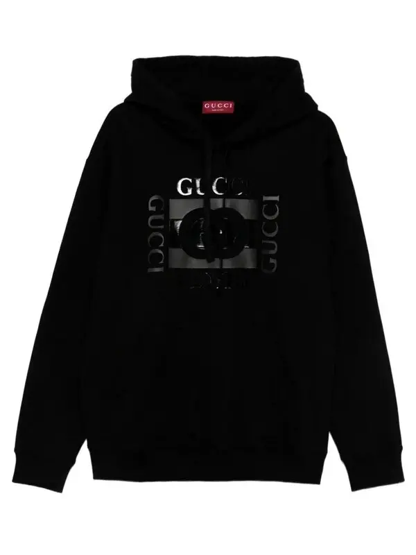 Gucci Cotton Hooded Sweatshirt - Multicolor