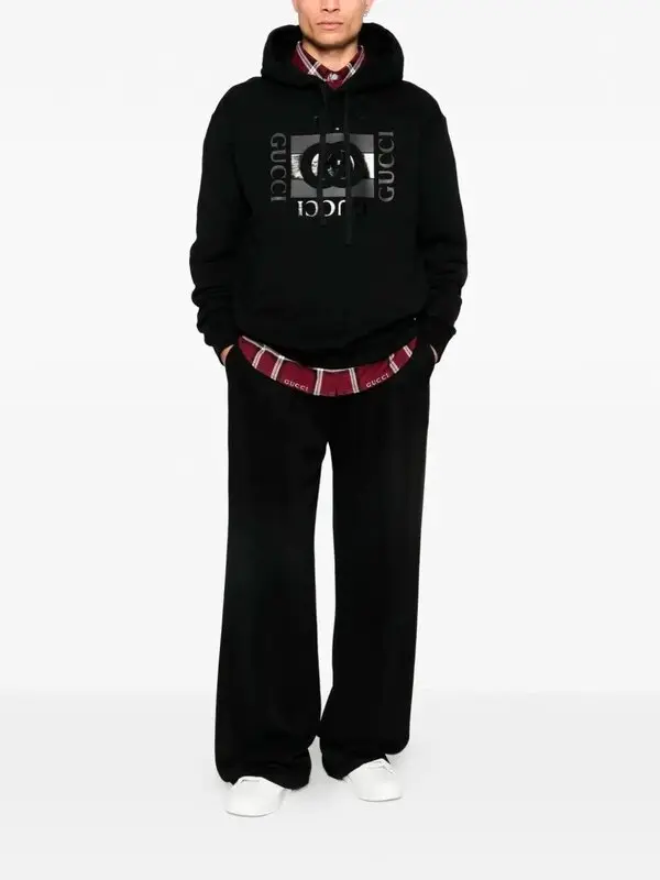 Gucci Cotton Hooded Sweatshirt - Multicolor